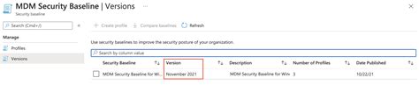 Microsoft Intune Security Baselines Explained
