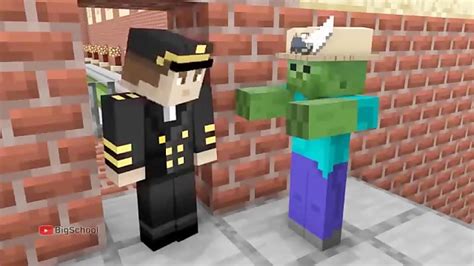 انیمیشن ماینکرافت داستان زندگی بچه زامبی ماینکرافت