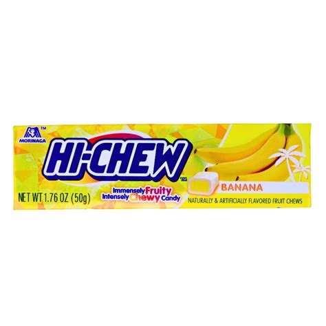 Hi Chew Banana Fruit Chews Candy Funhouse Us