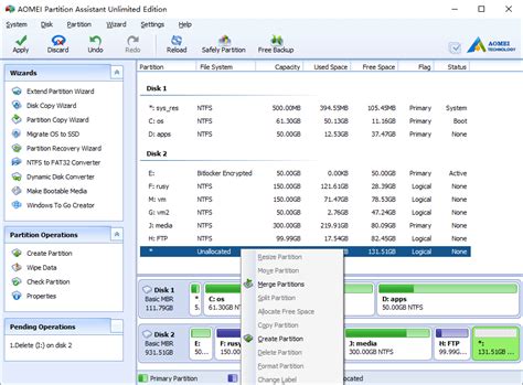 How To Create Partition With Partition Magic Server