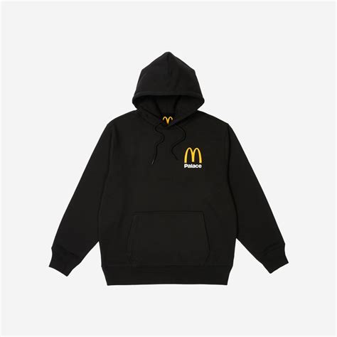 팔라스 X 맥도날드 로고 후드 블랙 23fw Palace Kream