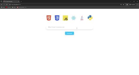 Launching The Ai Code Generator With React Express Nodejs Gudivada L Posted On The Topic