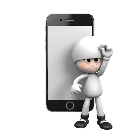 전화 마케팅 3d 일러스트를 들고 보라 하얀색 창의적인 Png 일러스트 및 이미지 에 대한 무료 다운로드 Pngtree