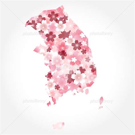 韓国地図 イラスト素材 995804 フォトライブラリー Photolibrary