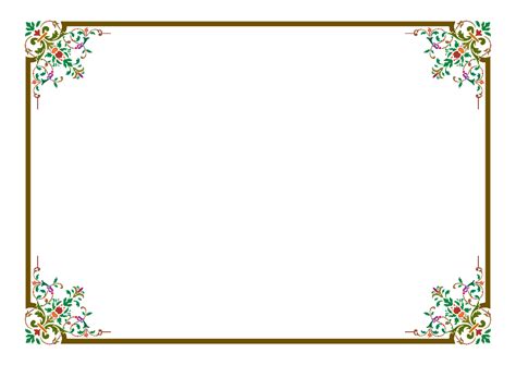 แจก กรอบใบงาน ลายไทย เกียรติบัตร ไว้ทำใบรายงาน เยอะ Dek