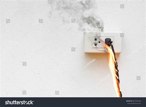Electricity Short Circuit Electrical Failure Resulting Stock Photo Shutterstock