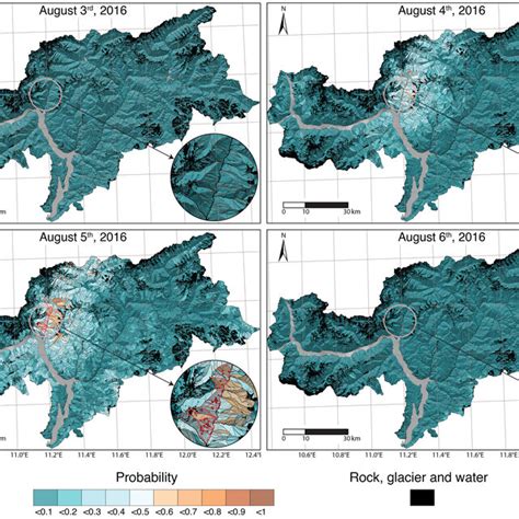 Dynamic Landslide Predictions For Hindcasting Landslides Associated Download Scientific Diagram