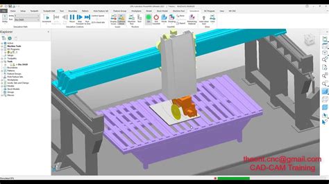 Powermill Cnc 5 Axis Cutting Stone Youtube