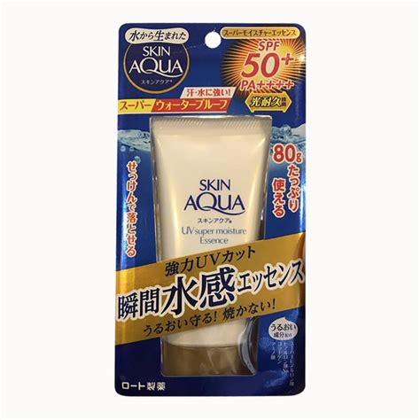 Kem Chống Nắng Rohto Skin Aqua Uv Super Moisture Essence 80g