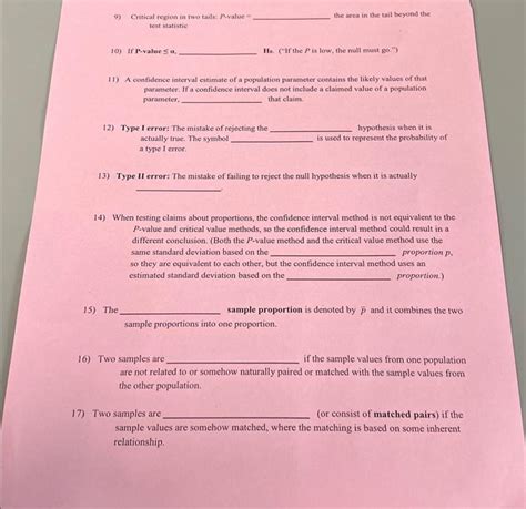 Solved 1 A Hypothesis Test Or Test Of Is A Procedure For Chegg Com