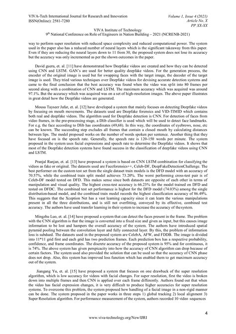 Deepfake Detection Techniques A Review Pdf