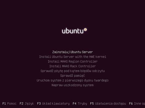 Instalacja Ubuntu Server Edition LTS Yet Another G33K Site