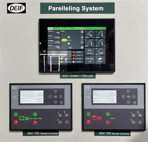 Deif Generator Synchronization Controller Agc 4 Mk Ii