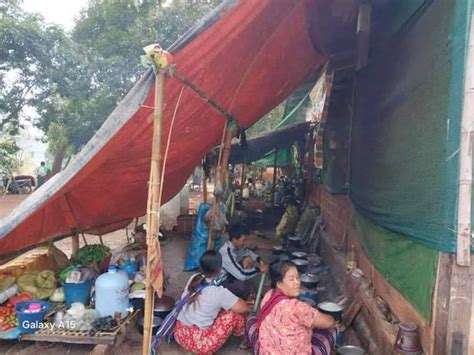 ပင်လောင်း စစ်တပ်ဂိတ်တွင် စစ်ရှောင်အမျိုးသမီးများကို ဓာတ်ပုံရိုက်ယူ၊ ထိပါးနှောင့်ယှက်မှုများရှိနေ