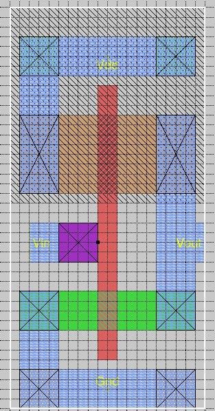 Cmos Inverter Design With Magic Vlsi Program Cmos Design Book Club