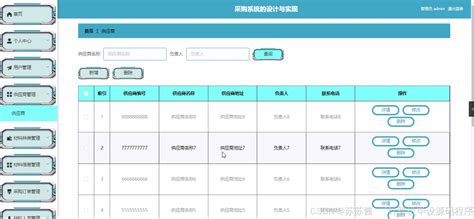 python毕设采购系统的设计与实现程序 论文 基于python的商品采购系统的设计与实现 csdn博客
