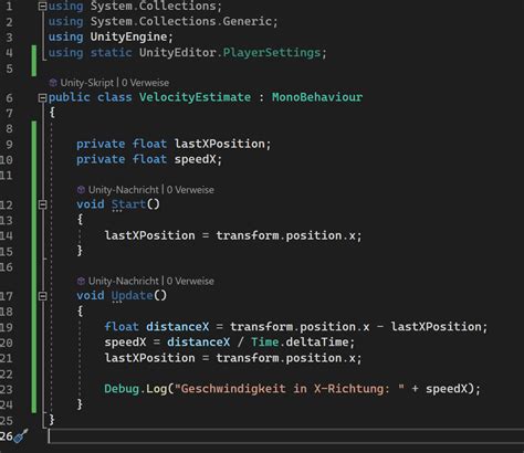 Velocity Estimate Without Rigidbody Runity3d