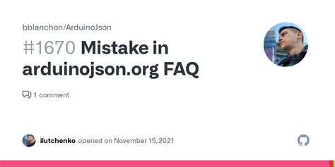 Mistake In Faq · Issue 1670 · Bblanchonarduinojson