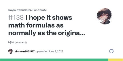 I Hope It Shows Math Formulas As Normally As The Original Bing Issue