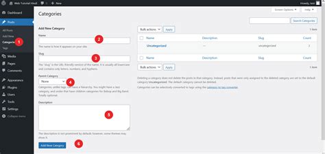 Wordpress Dashboard Tutorial In Hindi Web Tutorial Hindi