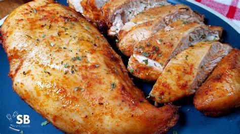 Pechuga De Pollo En Freidora De Aire En 7 Pasos ¡muy Sabrosa