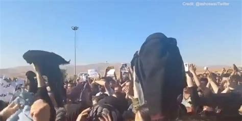 Hundreds Of Iranian Women Protest The Death Of 22 Year Old Fox News Video
