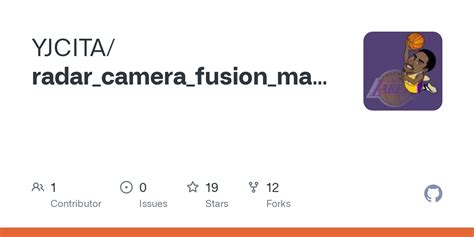 Github Yjcita Radar Camera Fusion Matlab