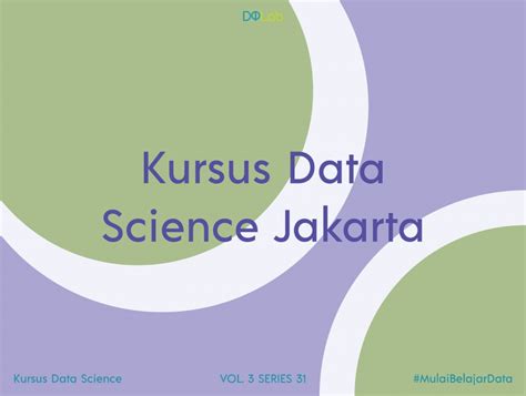 Kursus Data Science Jakarta Bahasa Pemrograman Untuk Data S