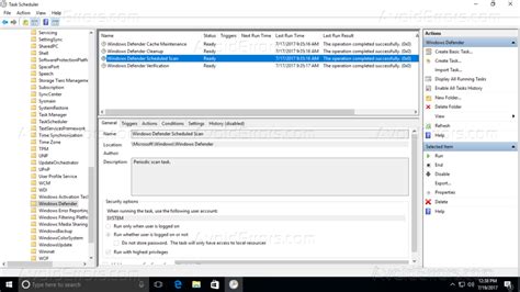 Schedule A Windows Defender Antivirus Scan Windows 10 AvoidErrors