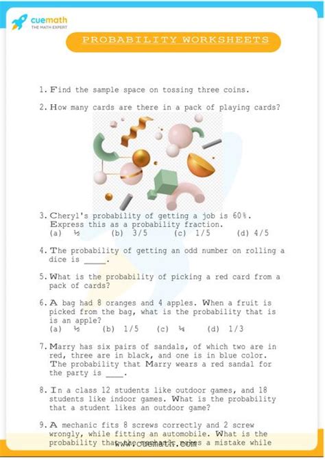 Theoretical Probability Definition Formula Examples Worksheets Library