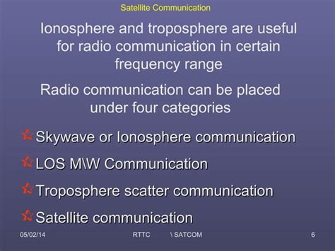 Satellite Communication Basics Ppt Computer Networking Computing