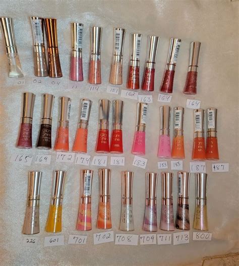 Loreal Lip Gloss Shades