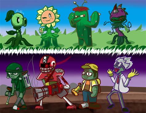 Garden Warfare By Anartistwithpickles On Deviantart