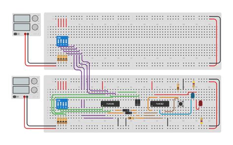 circuit design activity 5 digital combination lock tinkercad
