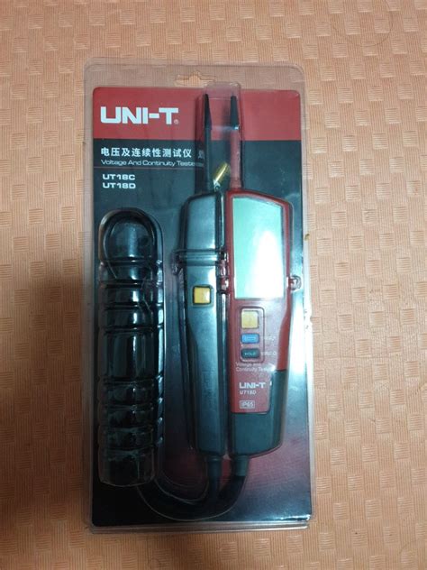UNI T UT18D Voltage And Contiunity Tester Furniture Home Living Home Improvement