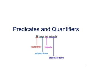 Predicates And Quantifiers PPT
