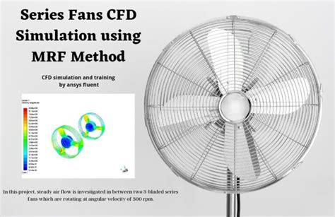 Series Fans Cfd Simulation Using Mrf Method Mr Cfd