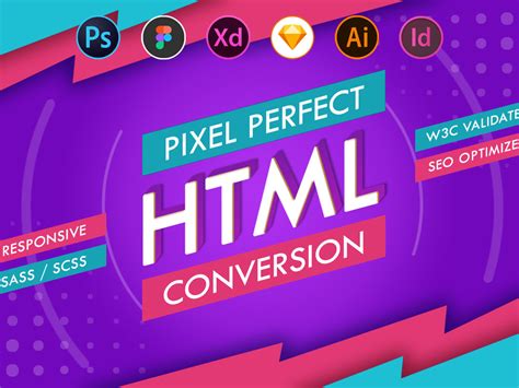 Psdfigmasketchxdai To Responsive Website Htmlcssjswordpress Upwork