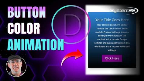 Divi Theme Button Background Color Animation 👍👍👍 Divi Theme Colorful Backgrounds Web Design