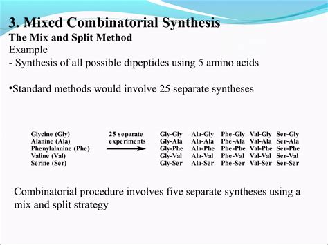 Combinatorial Chemistry Ppt Chemistry Science