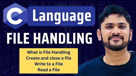 File Handling In C Programming Create A File Write Read Modes C Tutorial Amit Thinks