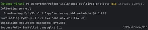 【实战案例】django框架连接并操作数据库mysql相关api django连接mysql数据库并调用 csdn博客