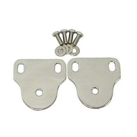 Inside Windshield Brackets Stainless Steel 76 95 Jeep Cj Wrangler