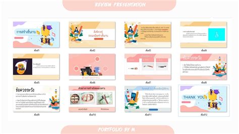 รับออกแบบ Presentation การนำเสนอวิจัย วิทยานิพนธ์ โครงงาน โปรไฟล์ สรุปความ