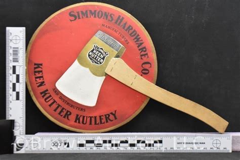1904 E C Simmons Hardware Keen Kutter Kutlery Advertising Fan