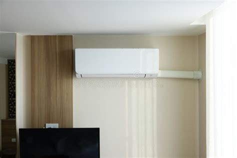 Air Conditioner In Room For Cool Climate Stock Image Image Of Comfort