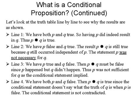 1 B The Conditional What Is A Conditional