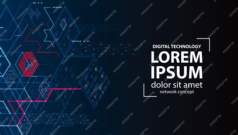 Premium Vector Technology Background Binary Computer Code Vector