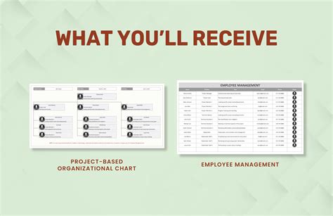Project Based Organizational Chart Template In Excel Google Sheets Download Template Net