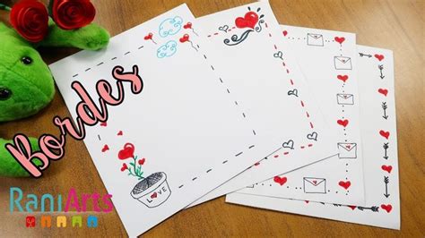 Márgenes Bordes Para Cartas Románticas Nivel Cualquiera Puede